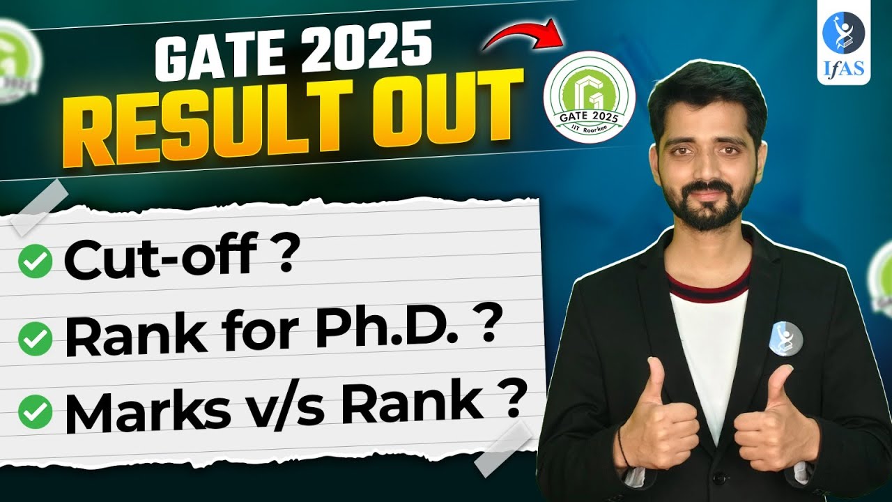GATE Chemistry Cut Off 2025 | GATE Chemistry Result Analysis - YouTube