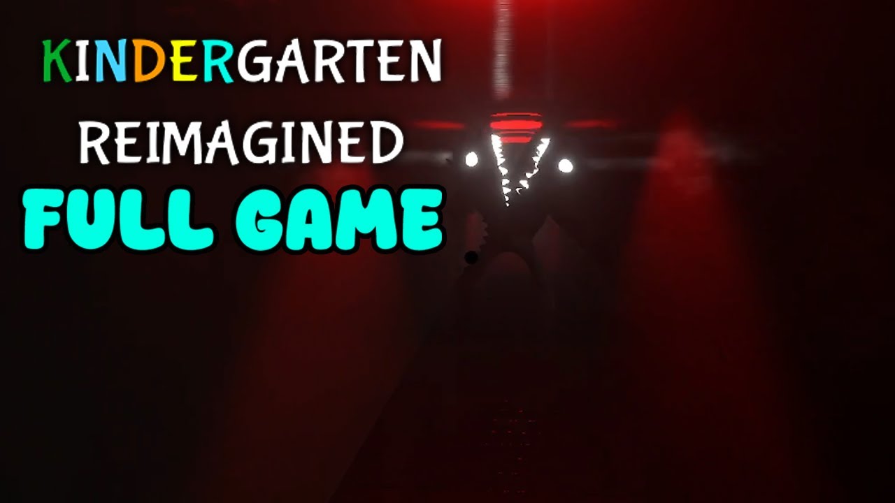 Kindergarten Reimagined - Full Playthrough (No Commentary) | Garten of ...