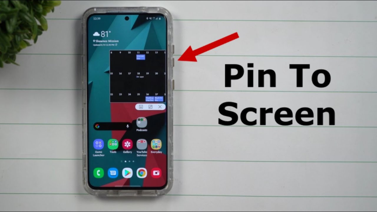 Underrated Samsung Feature - Pin To Screen - YouTube