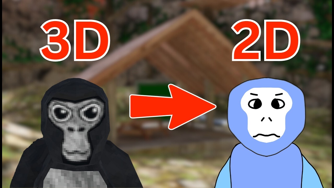 I made GORILLA TAG in 2D - YouTube