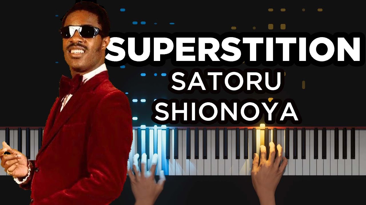 Superstition (Satoru Shionoya) - Piano Tutorial - YouTube