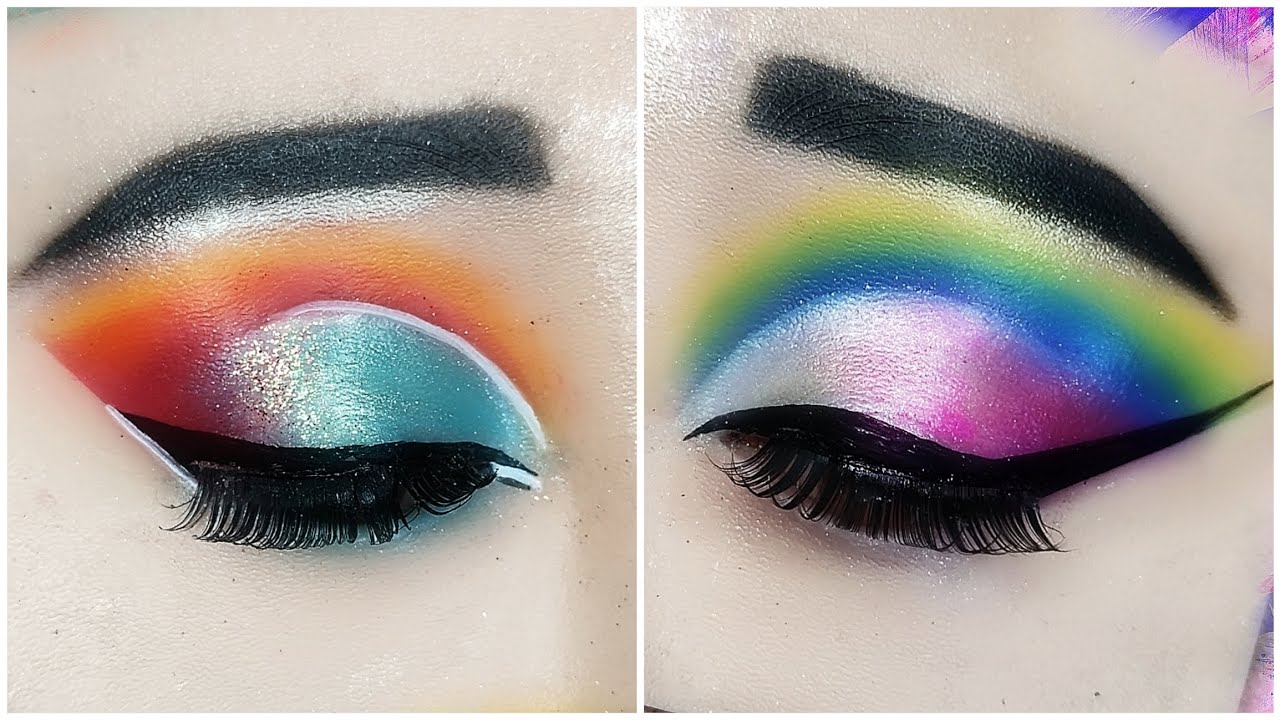 2 Amazing eye makeup tutorial 😍| step by step| the beautician - YouTube