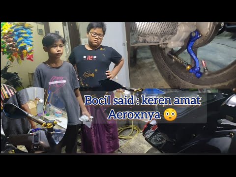 Ganti Paha Rem Aerox Biar Bening , sekalian Ganti Baut Probolt