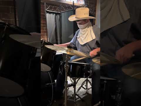 How to do a basic rock beat on the drumset - YouTube