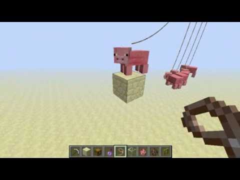 Newton's Cradle in Minecraft