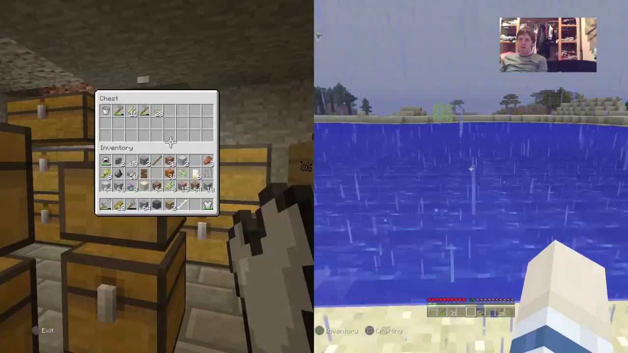 Minecraft clans S4 ep10 fishing challenge - YouTube