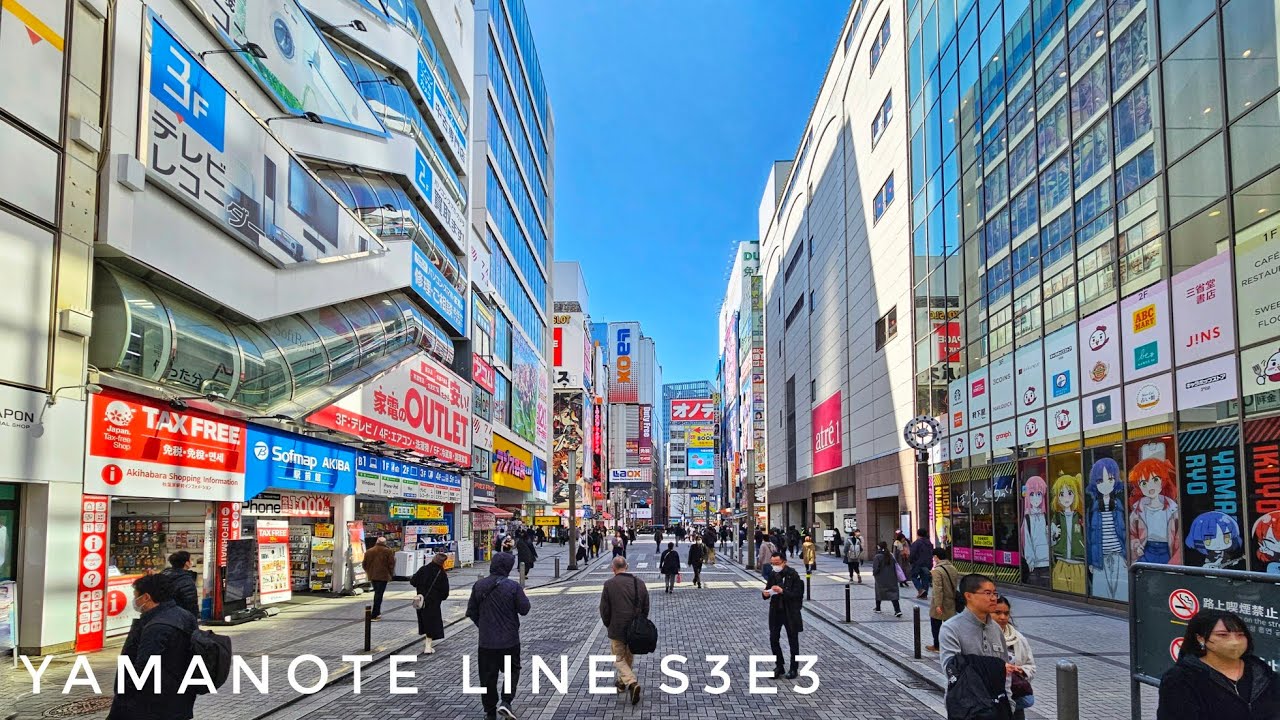 Tokyo Megawalk - Yamanote Line Loop 2024 Edition - S3E3 - Komagome to ...