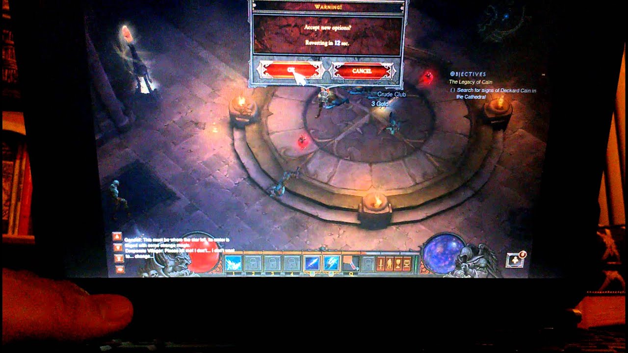 Diablo 3 Beta on 9500mGS (low end laptop) - YouTube
