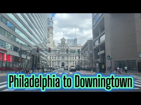Pennsylvania | Philadelphia to Downingtown | May, 2025 - YouTube