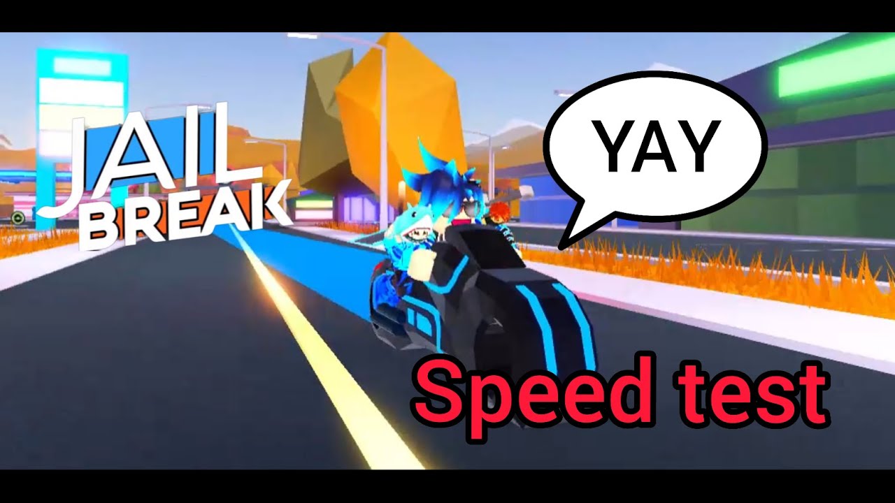 what is the fastest car in jailbreak? speed test - YouTube