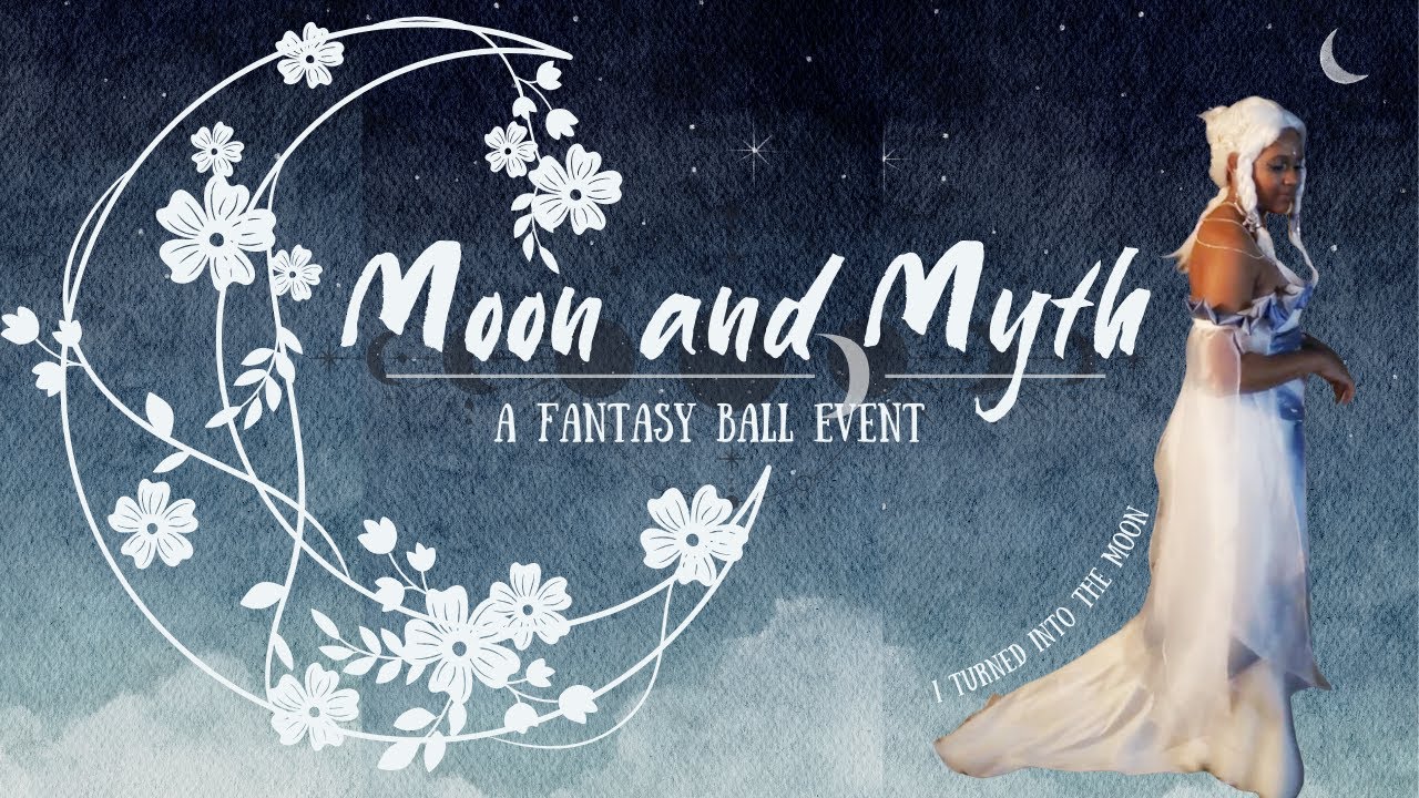 I TURNED MYSELF INTO THE MOON FOR A FANTASY BALL | Fete du Fae Moon ...