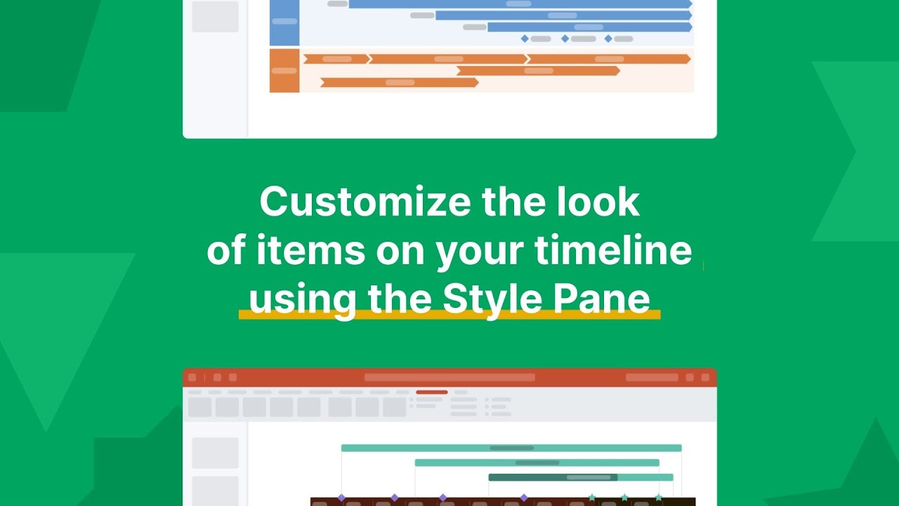 Customize the look of your timeline using the Style Pane | Office ...