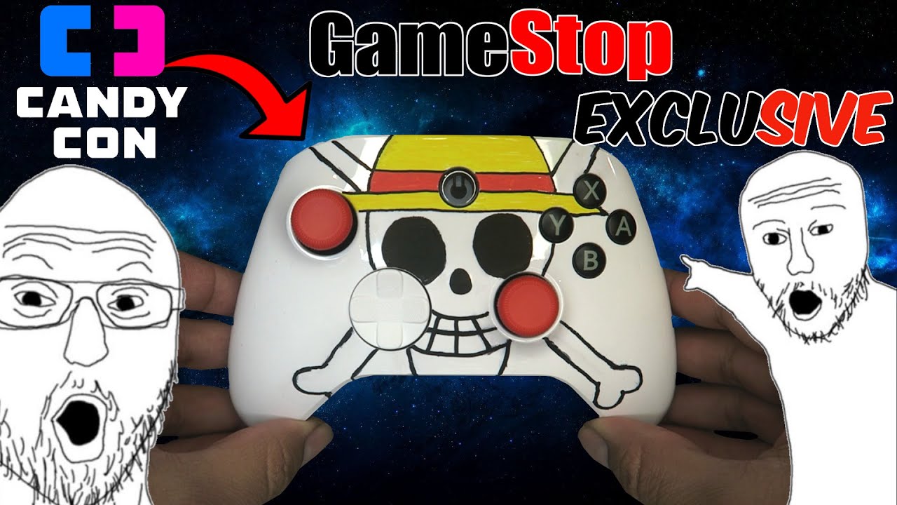 Reviewing The NEW GameStop Exclusive Candy Con Controller! - YouTube