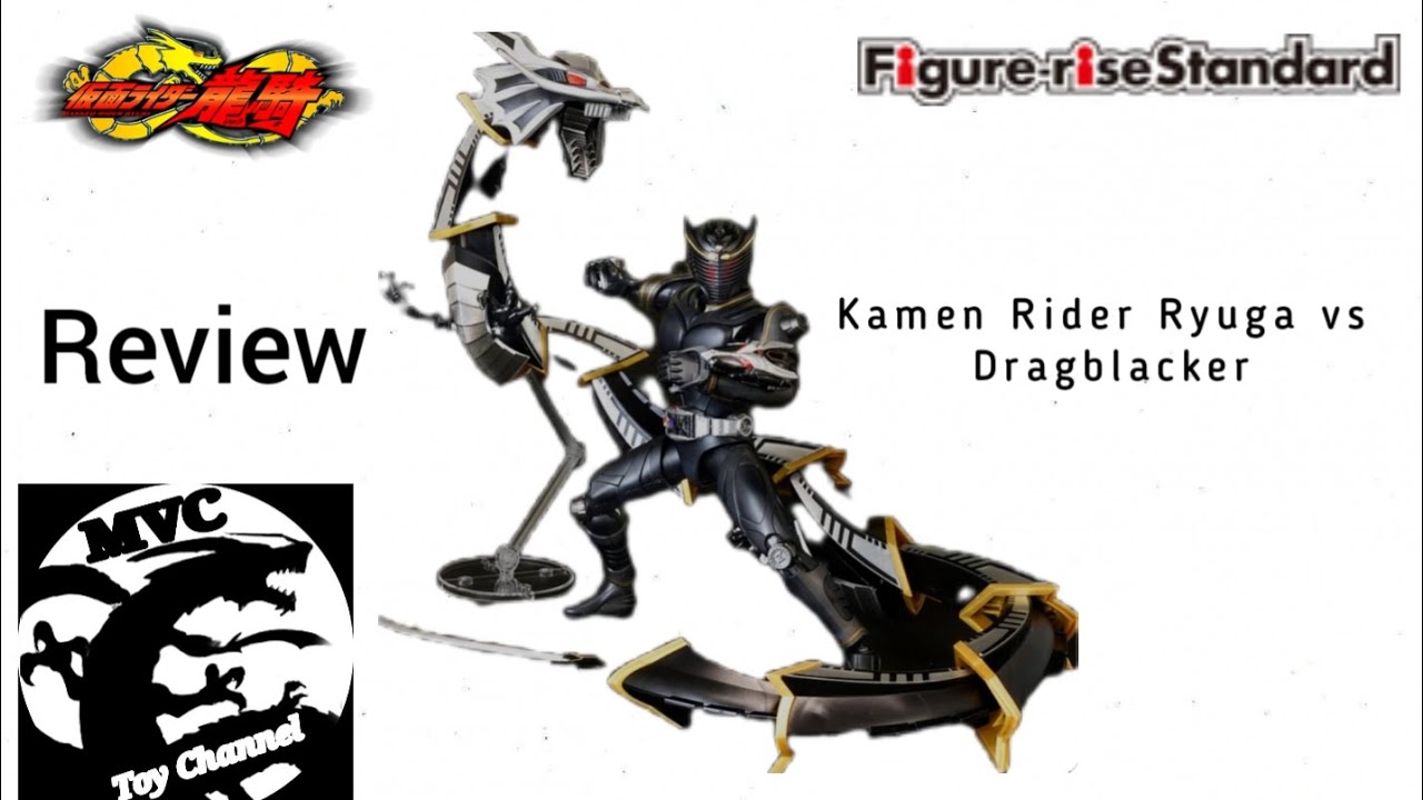 Review Figure Rise Standard Kamen Rider Ryuga & Dragblacker-Kamen Rider ...