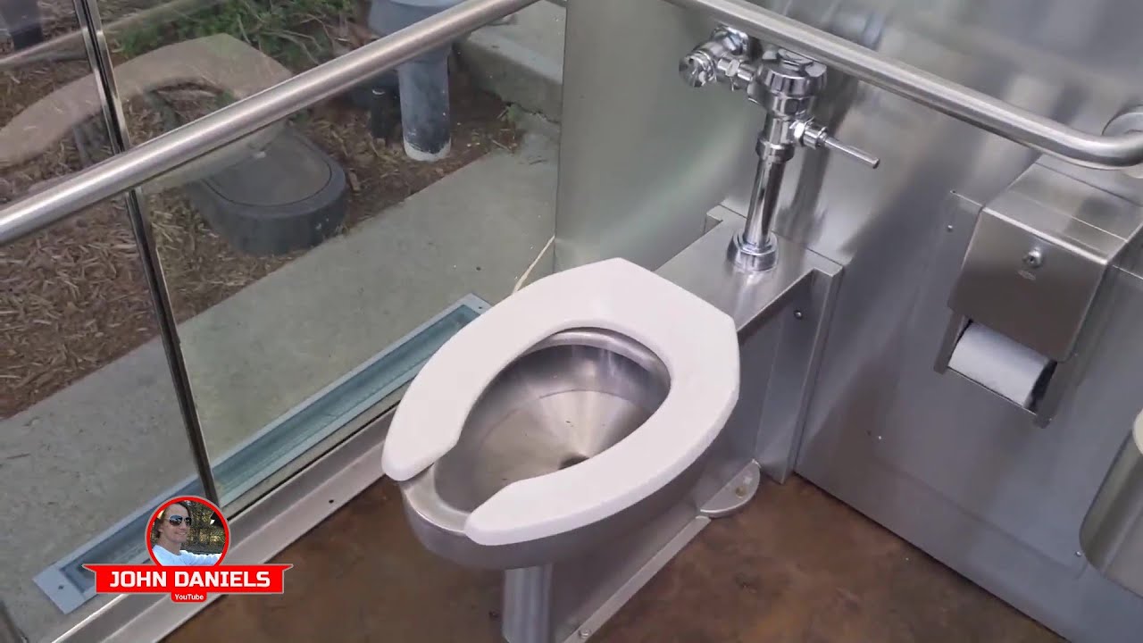 Public Two Way Mirror Restroom - YouTube
