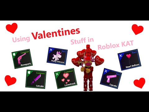 Using Valentines Stuff in Roblox KAT
