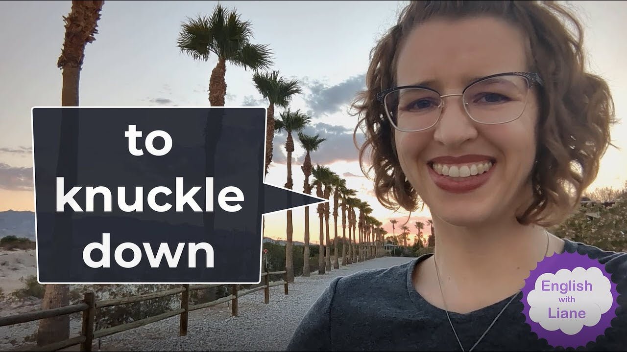 Phrasal Verb - to knuckle down - YouTube