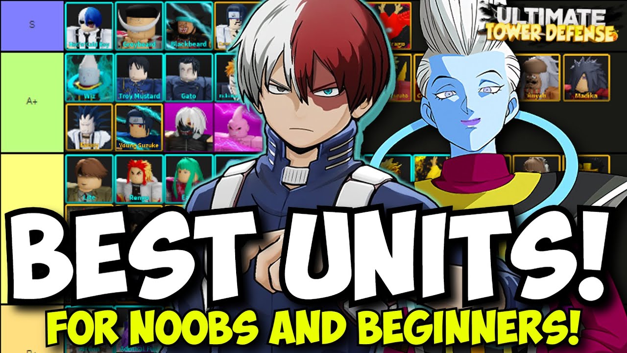 Best UTD Units for Noobs & Beginners To Get GOLD FAST! | Ultimate Tower ...