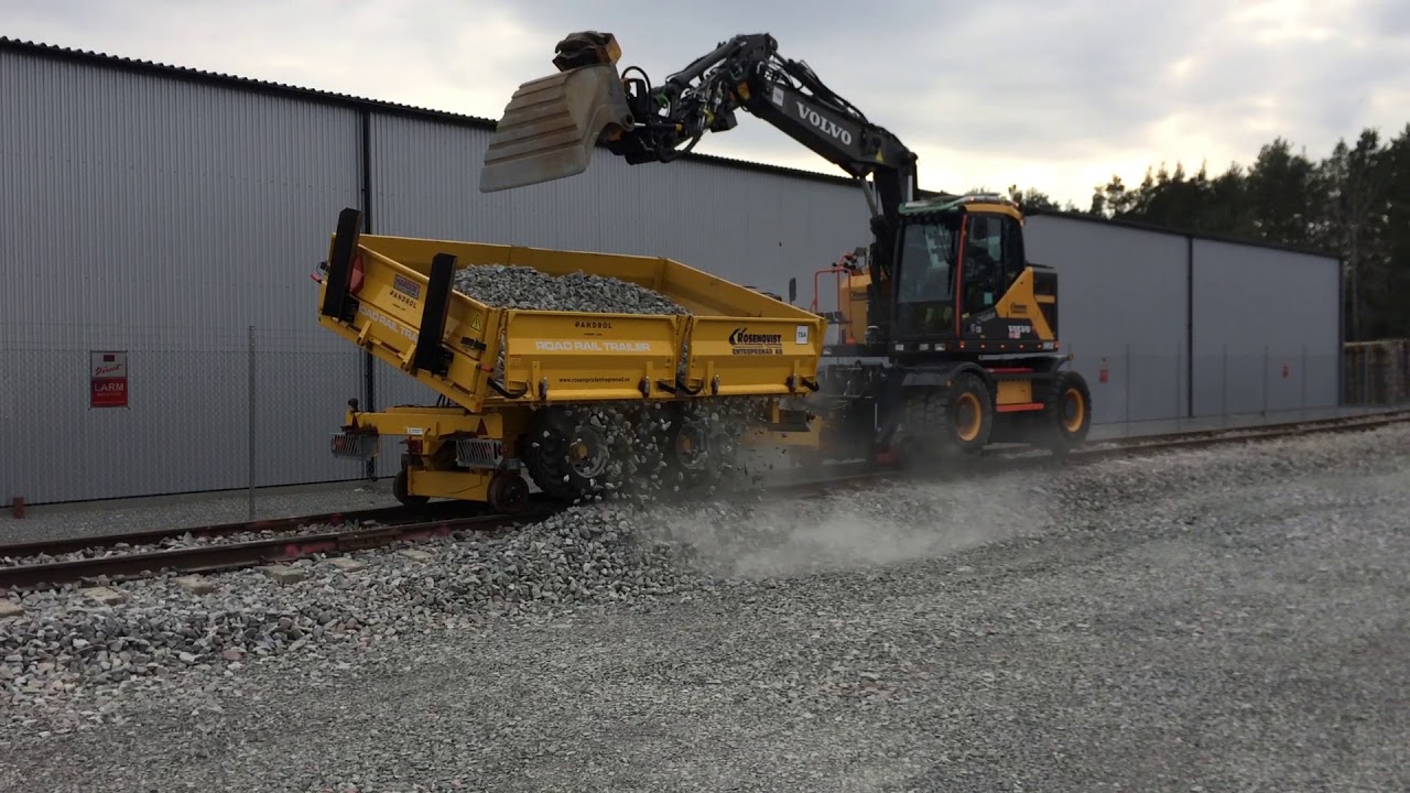 PANDROL - Rosenqvist - RRT - ROAD RAIL TRAILER - YouTube