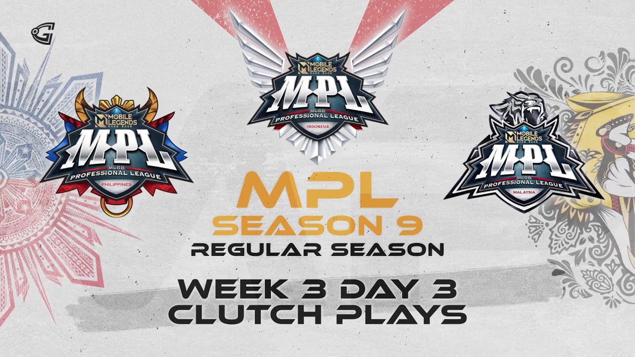 MPL Season 9 Week 3 - Day 3 Clutch Plays - YouTube