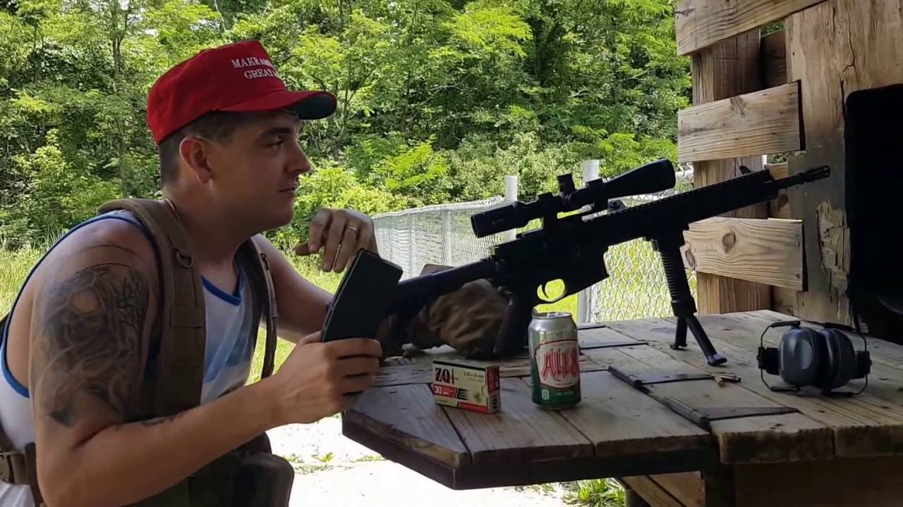 Daniel Defense M4 Carbine Shooting At 100 Yards - YouTube