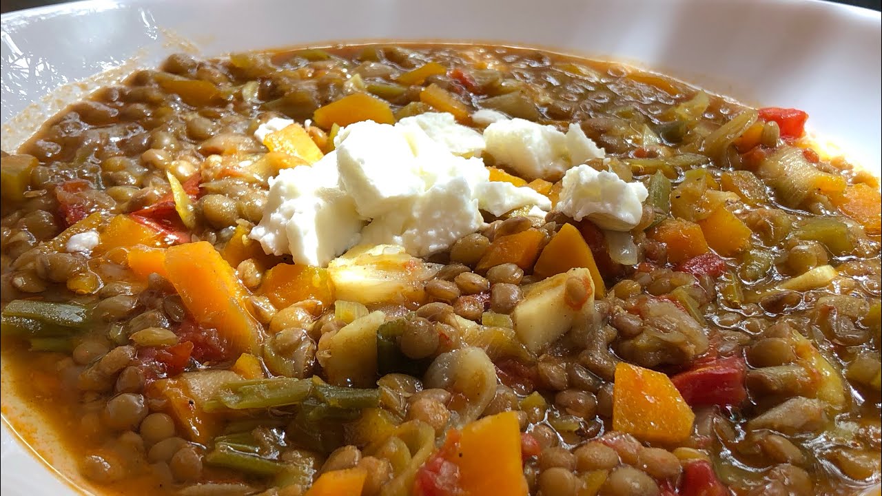 Lentil soup recipe, lentil recipe with vegetable, Greek fakes recipe ...