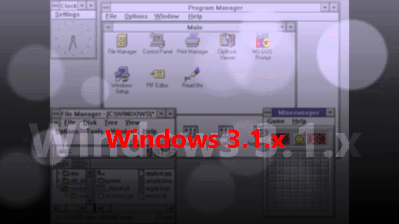 operacine sistema windows - YouTube