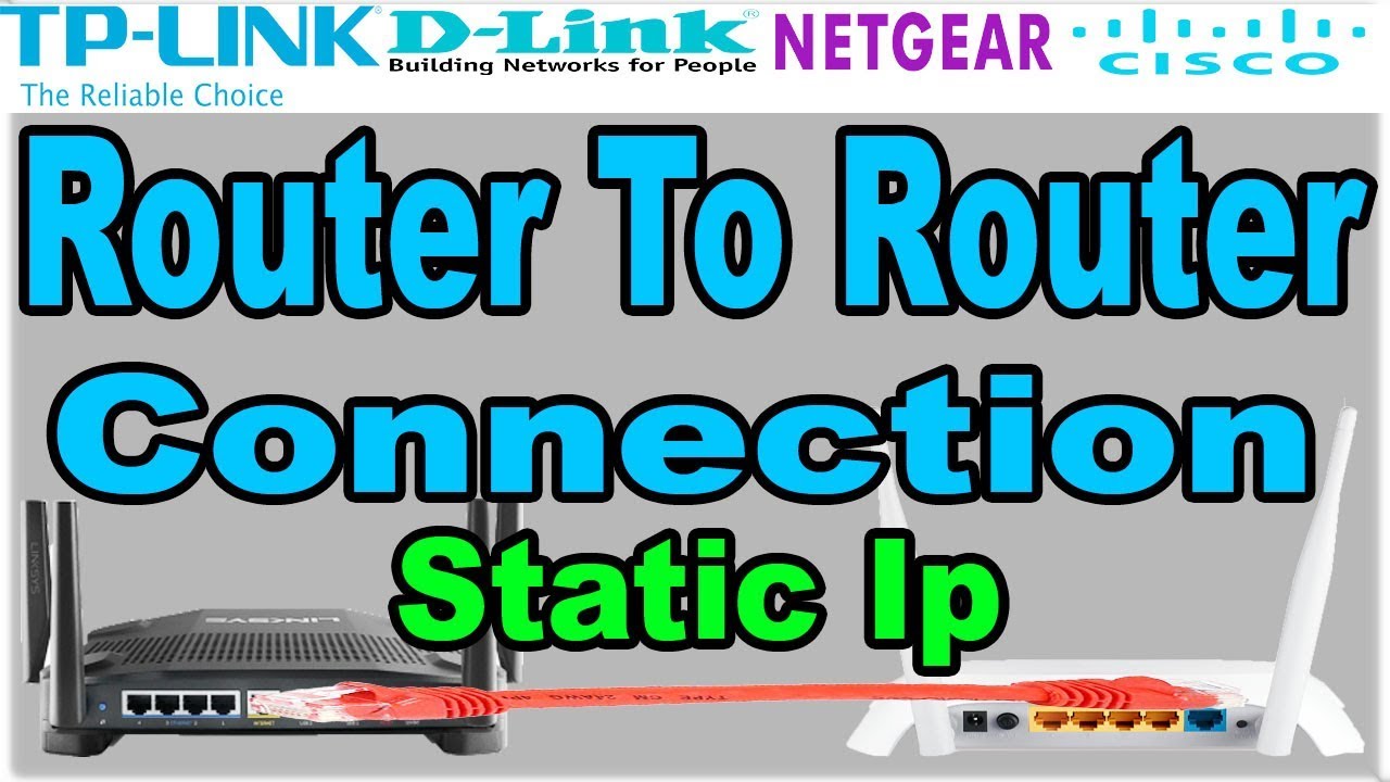 How Connect Two Wifi Router To Router Static IP (Bangla) - YouTube