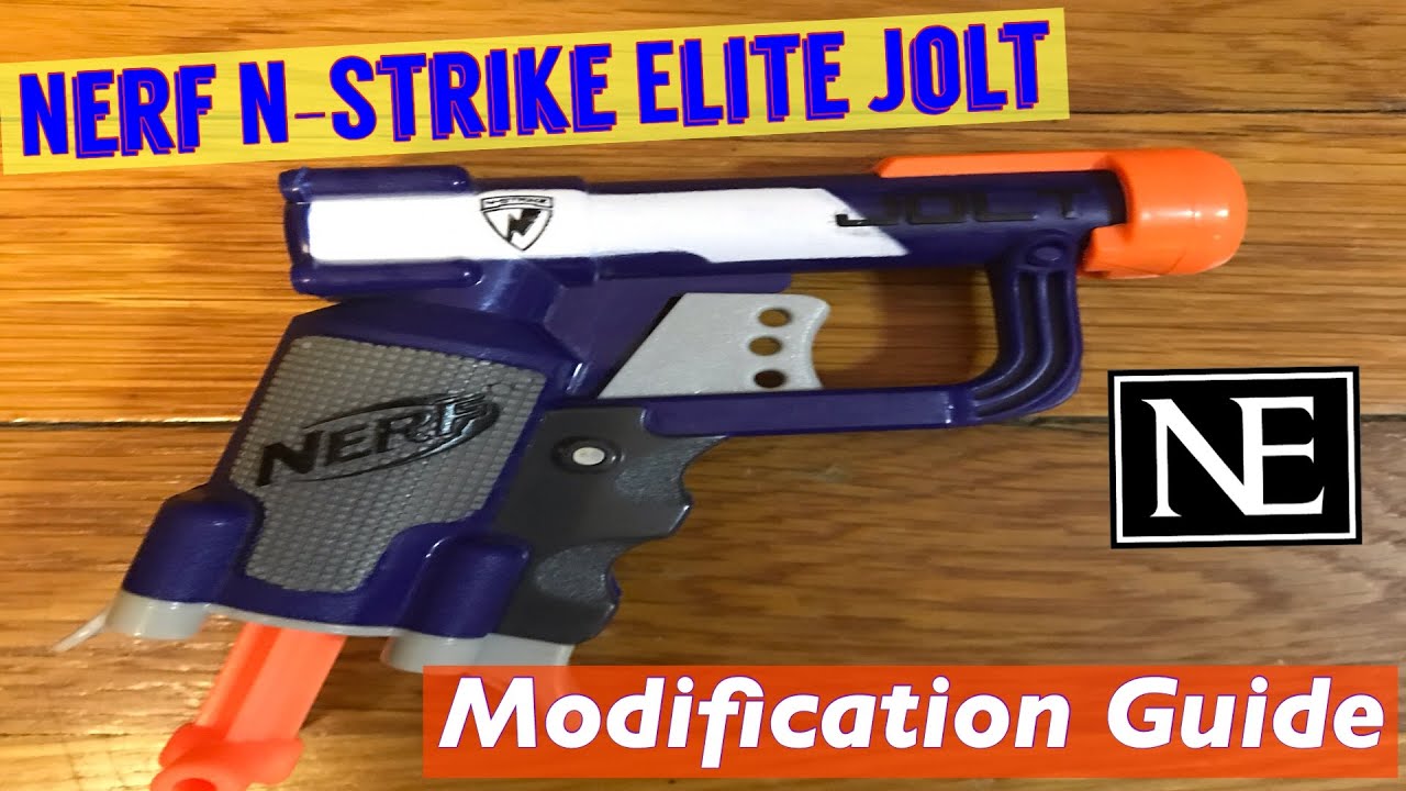 Nerf Jolt Modification Guide - YouTube