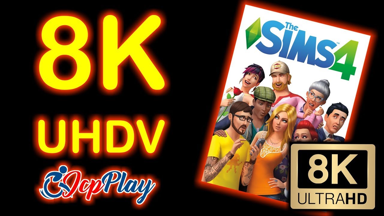 The Sims 4 - in 8K MAX Settings 45/55 fps - JcpPlay - YouTube