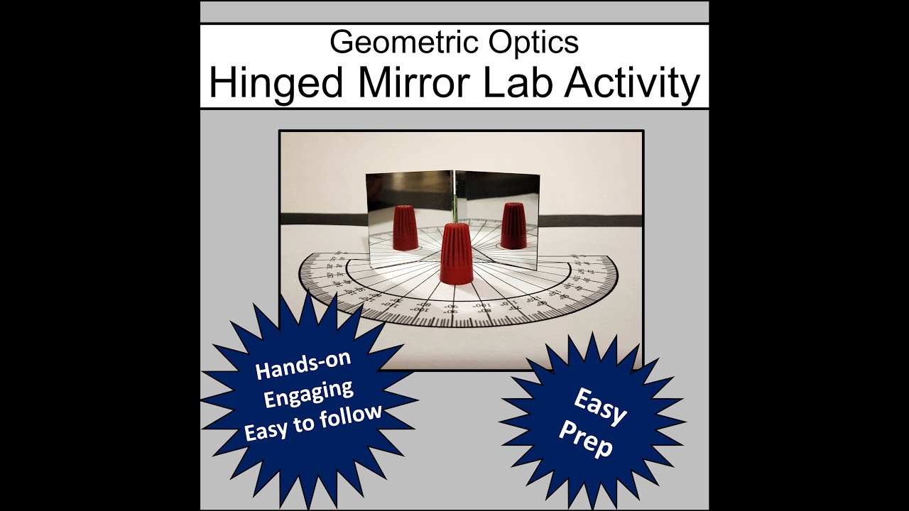 Geometric Optics - Hinged Mirror Lab Video - YouTube