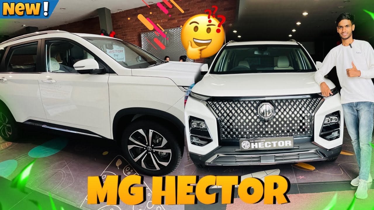MG hector Facelift 2023 | Mg Hector review - Mg Hector 5 Seater All ...