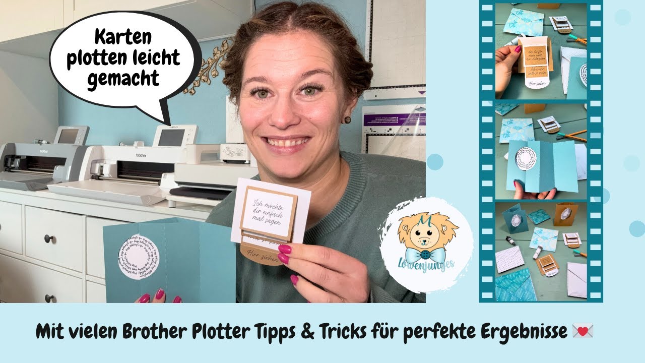 Karten plotten leicht gemacht | Brother Plotter Tipps & Tricks für ...