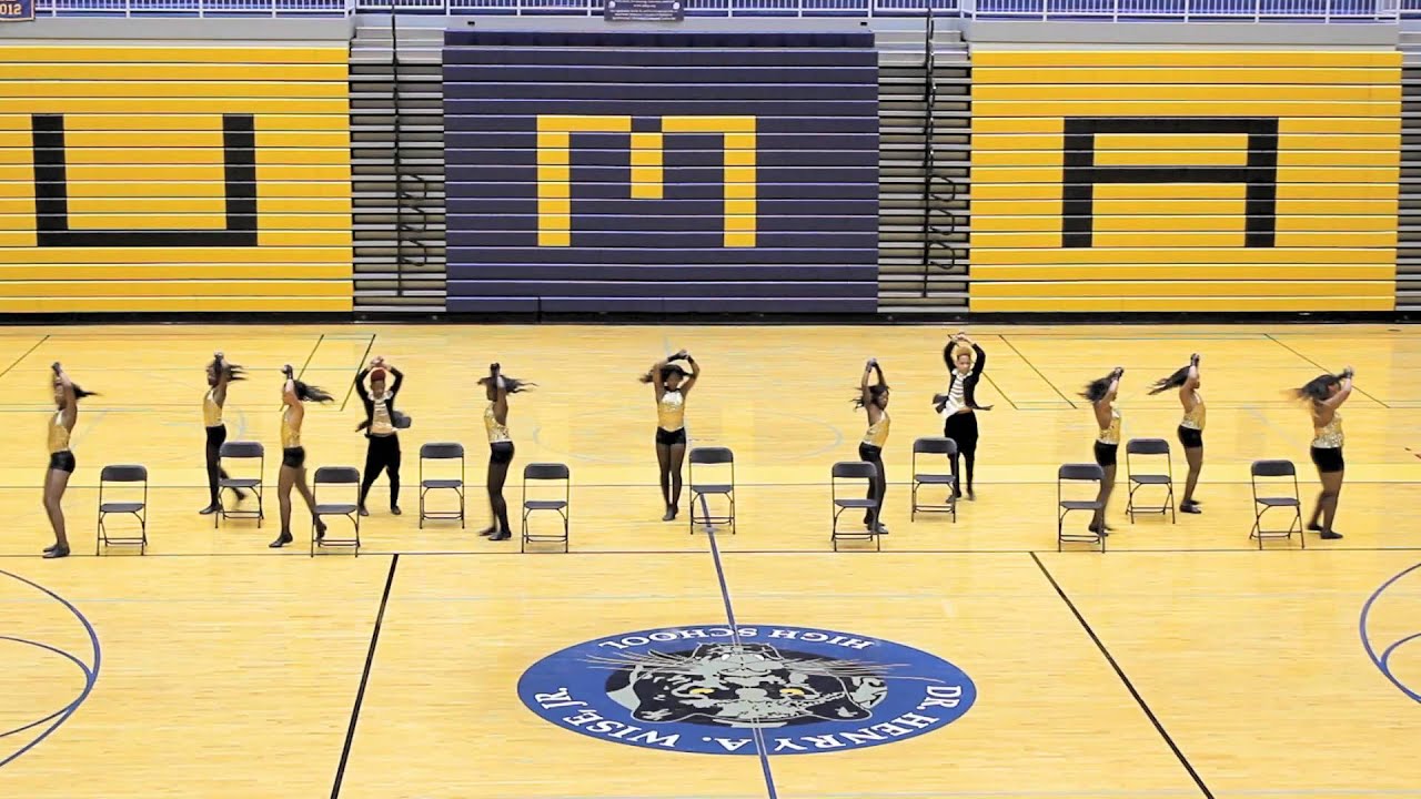 Crimson Heat 1st Performance at Let's Dance DMV style Competition - YouTube