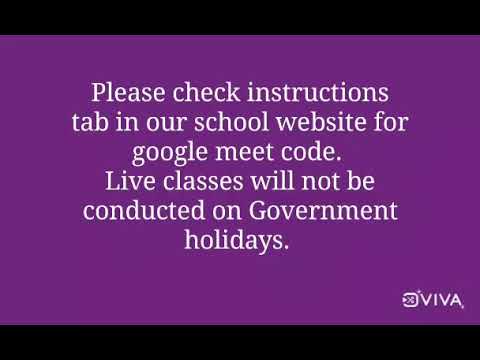 LKG - Live class schedule - YouTube