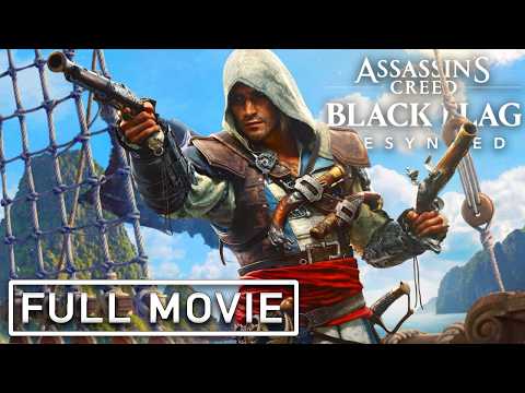 ASSASSIN'S CREED 4: BLACK FLAG RESYNCED All Cutscenes (Full Game Movie) 4K 60FPS Ultra HD