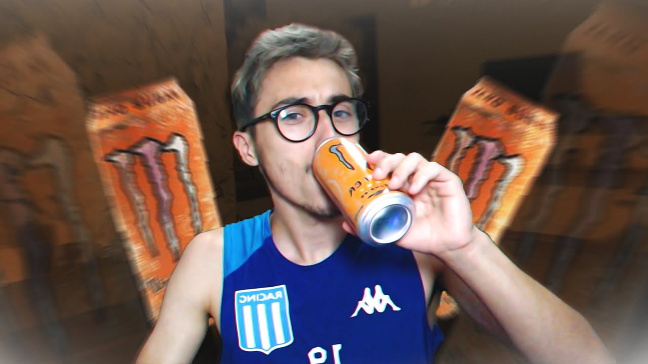 ESTA MONSTER TIENE SABOR A VITAMINA (monster naranja) - YouTube