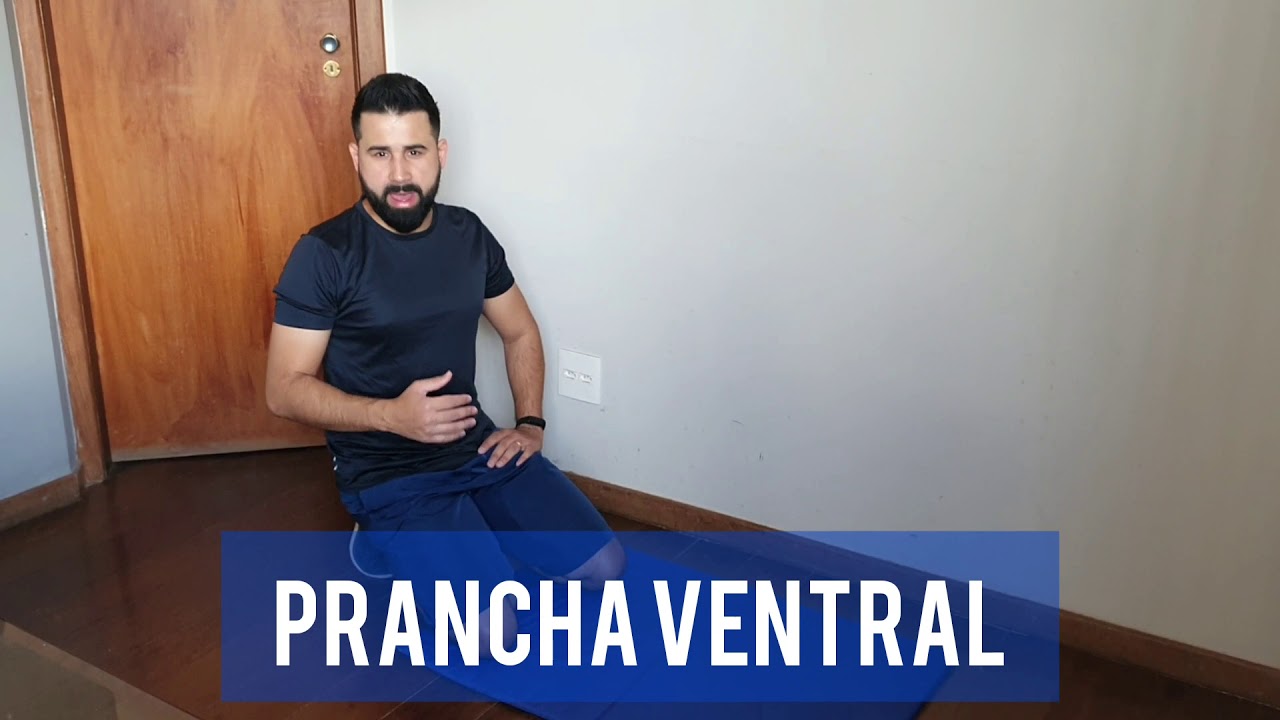 Prancha ventral - Fortalecimento abdominal / CORE - YouTube