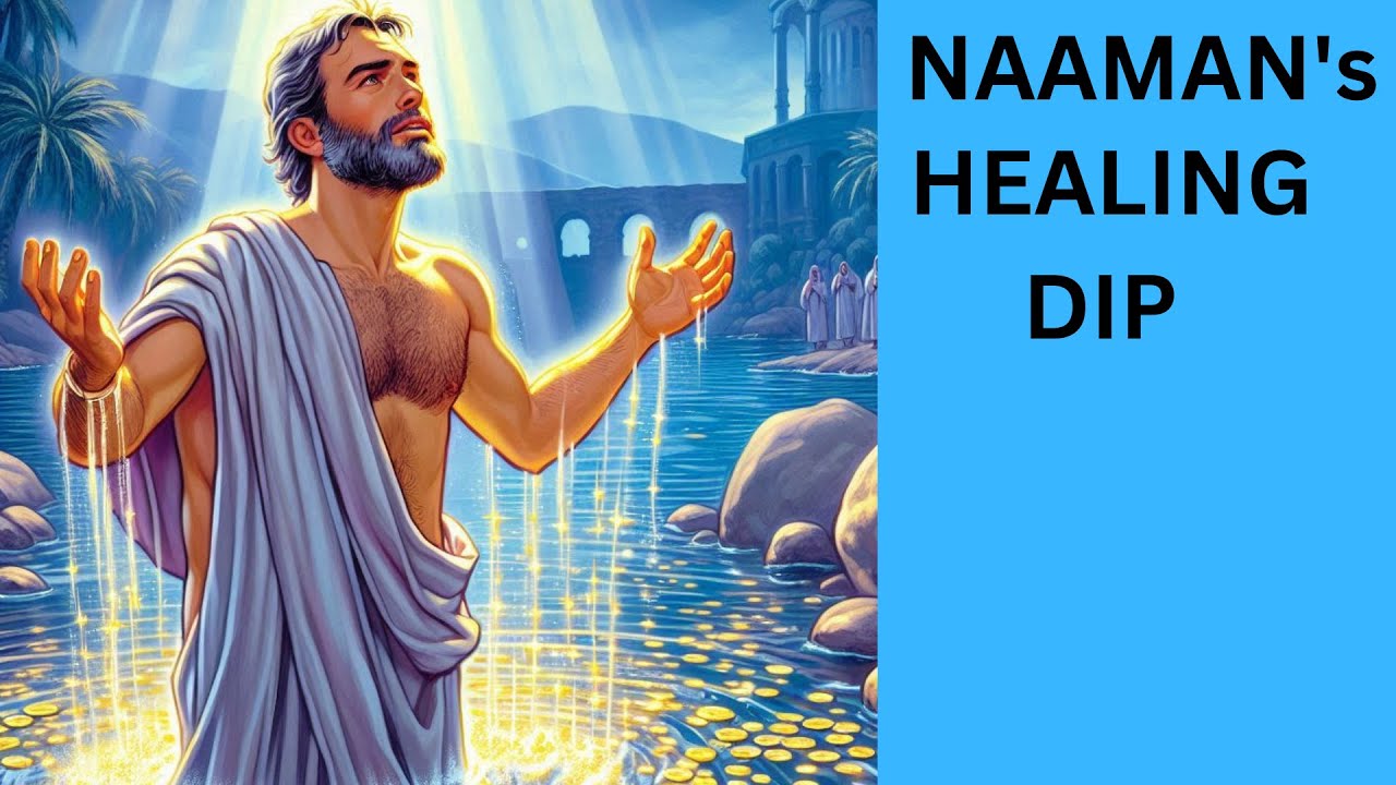 Naaman's Seven Dips Song //From Leprosy to Laughter//Bible Song For ...