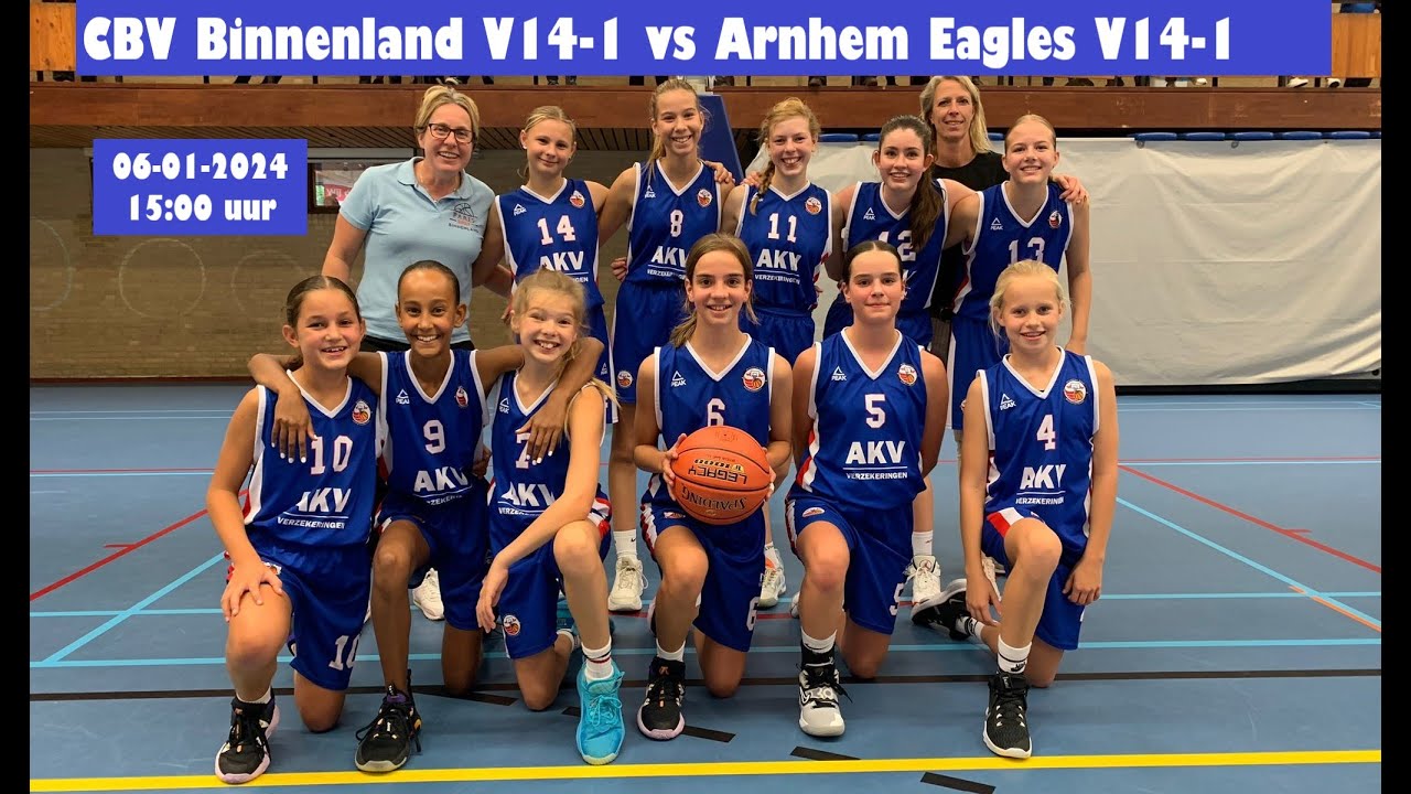 CBV Binnenland V14-1 vs Arnhem Eagles V14-1 - YouTube