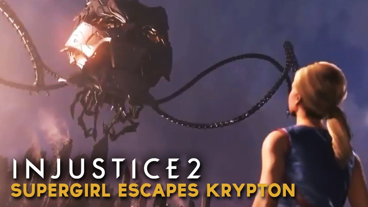 Injustice 2 - Supergirl 'Kara' Escapes Krypton with Superman CUTSCENE ...