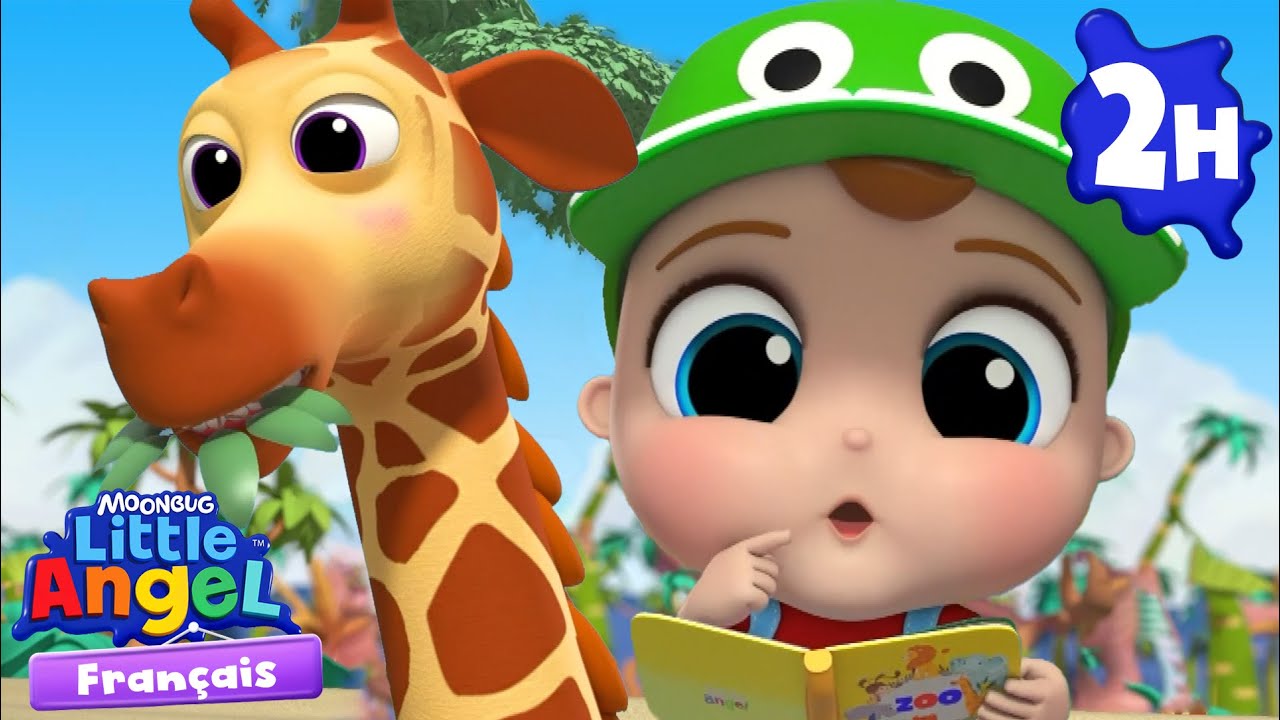 Visitons le zoo pour apprendre sur les animaux | Comptines pour les ...