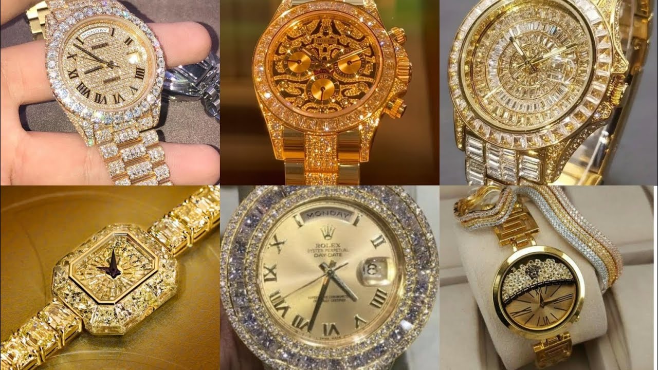Latest wrist watch design for girls gold trendy ladies watch collection ...