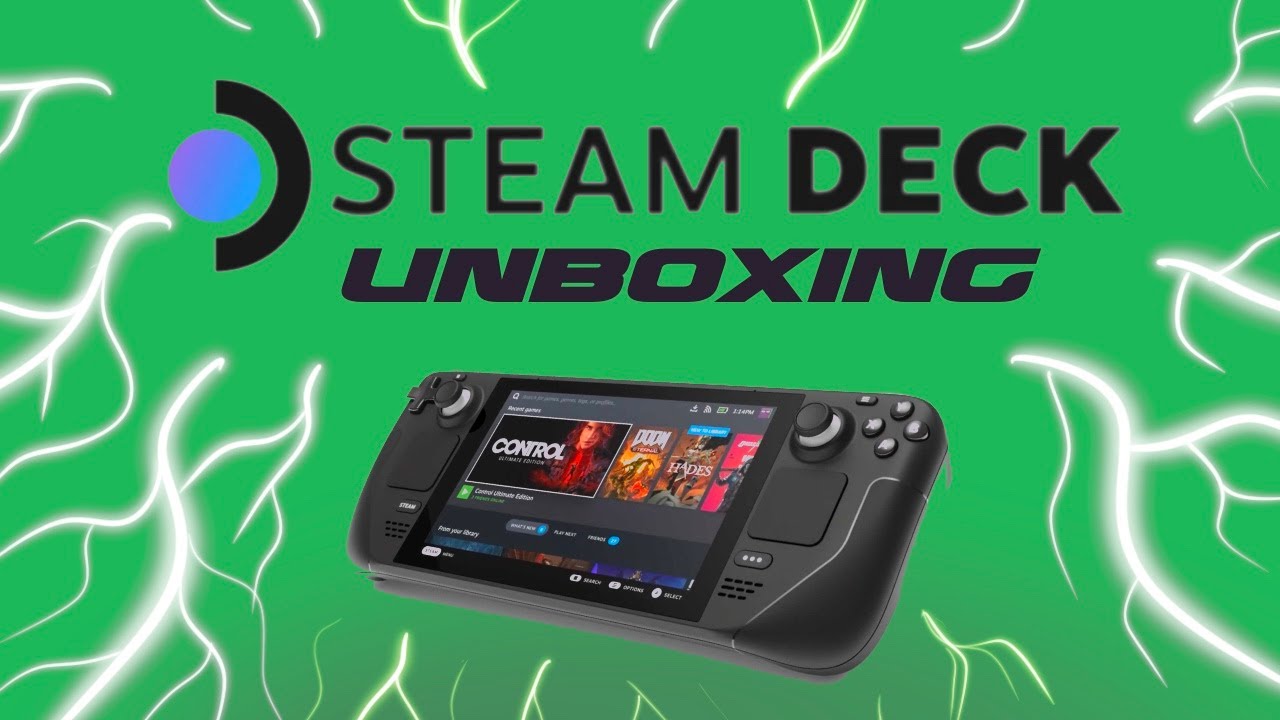 Steam Deck Unboxing & Setup - YouTube