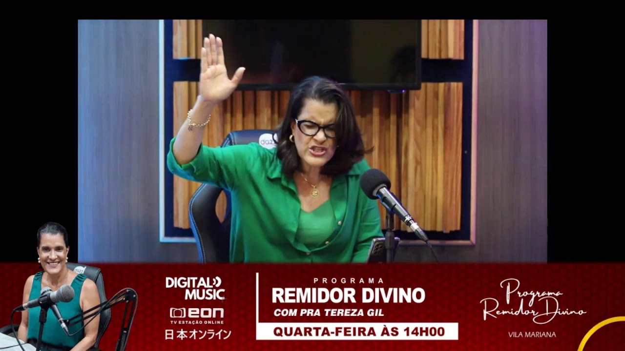 PROGRAMA REMIDOR DIVINO VILA MARIANA - TEREZA GIL - YouTube