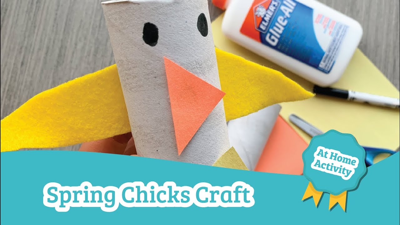 Spring Chicks Craft | Daycare Activities - YouTube