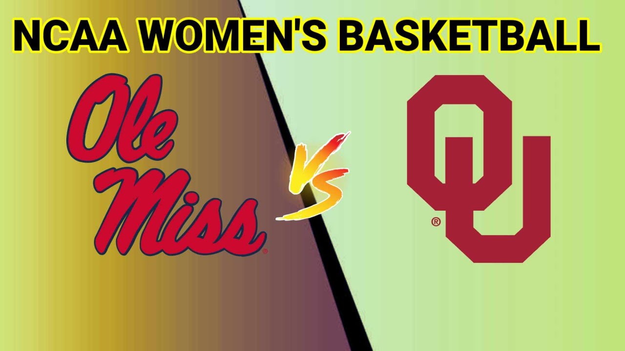Ole Miss Rebels vs Oklahoma Sooners | 2025 NCAA Women's Basketball Live ...