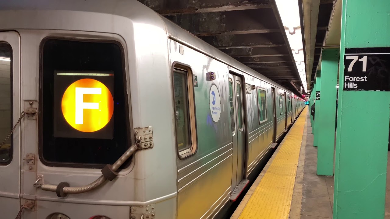 Last Day Of R46 F Train Slideshow - YouTube