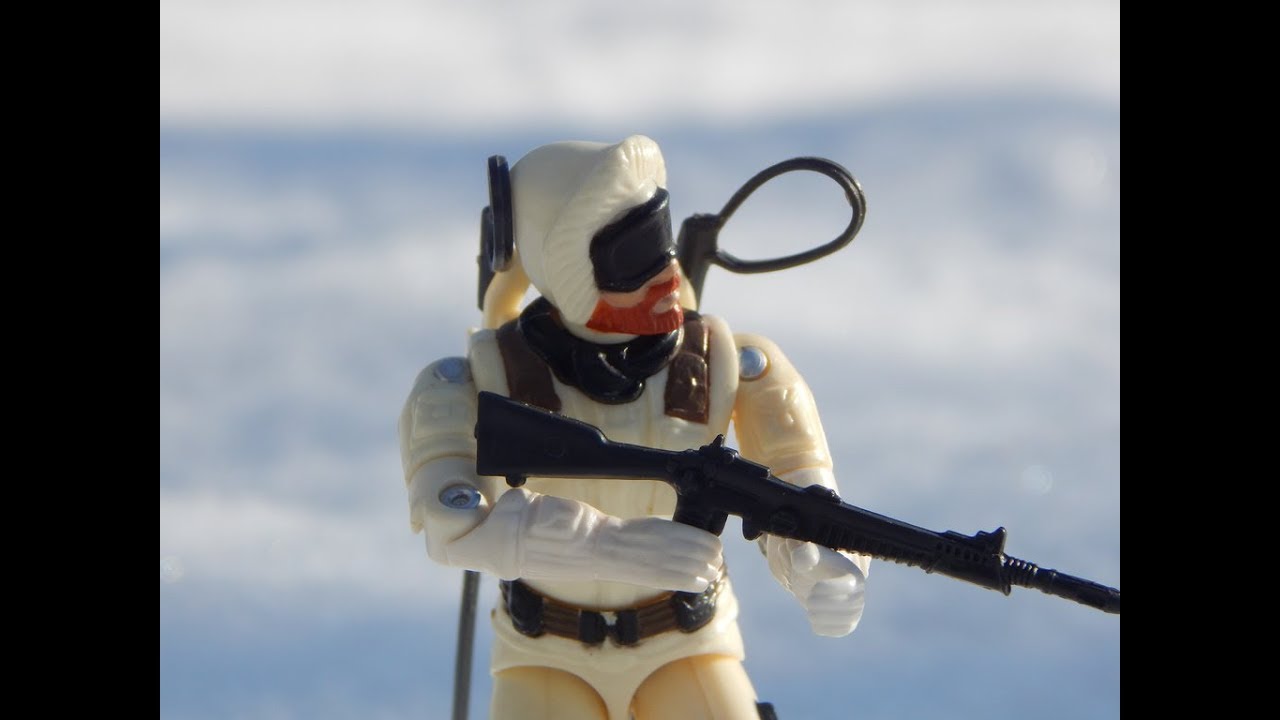Vintage 1983 GI JOE Snow Trooper Snow Job Review - YouTube
