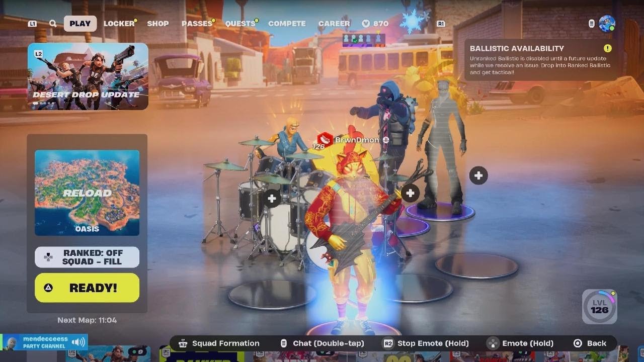 Fortnite Band Practice " DooDoo Break " - YouTube